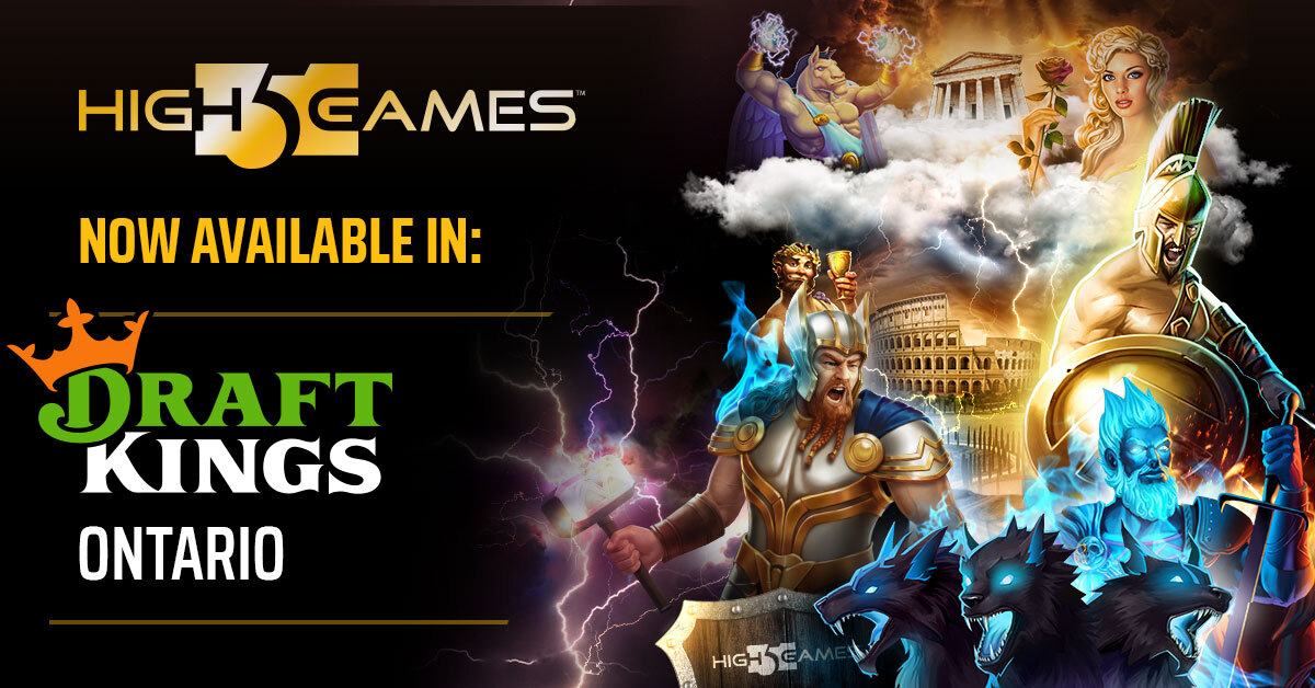 High 5 Games and DraftKings expand partnership to launch in Ontario ...